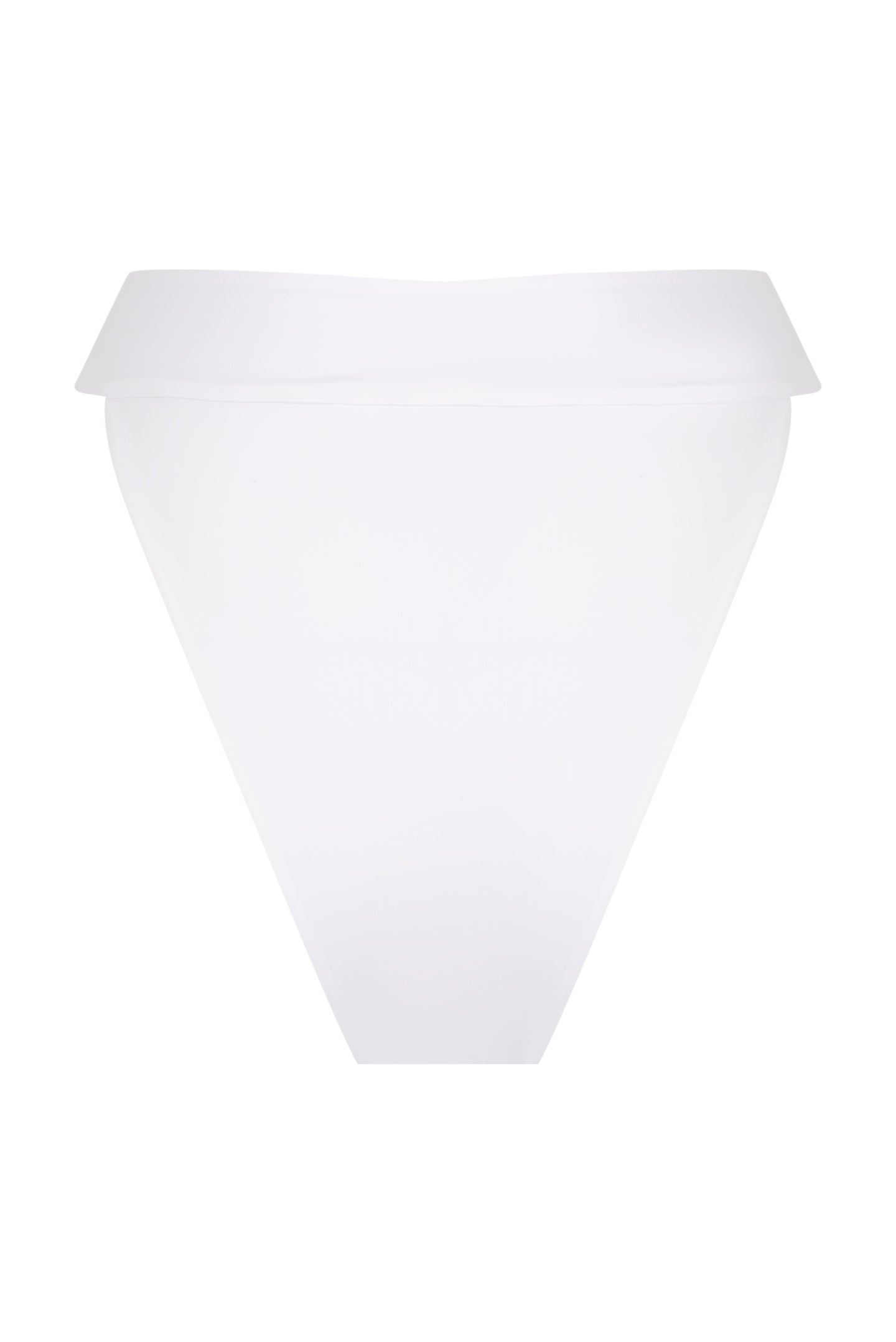 Allera High Waisted Bikini Bottoms in White – ALT SWIM